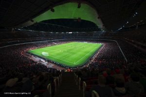 Arsenal FC unveils Musco LED floodlights at first evening game of the ...